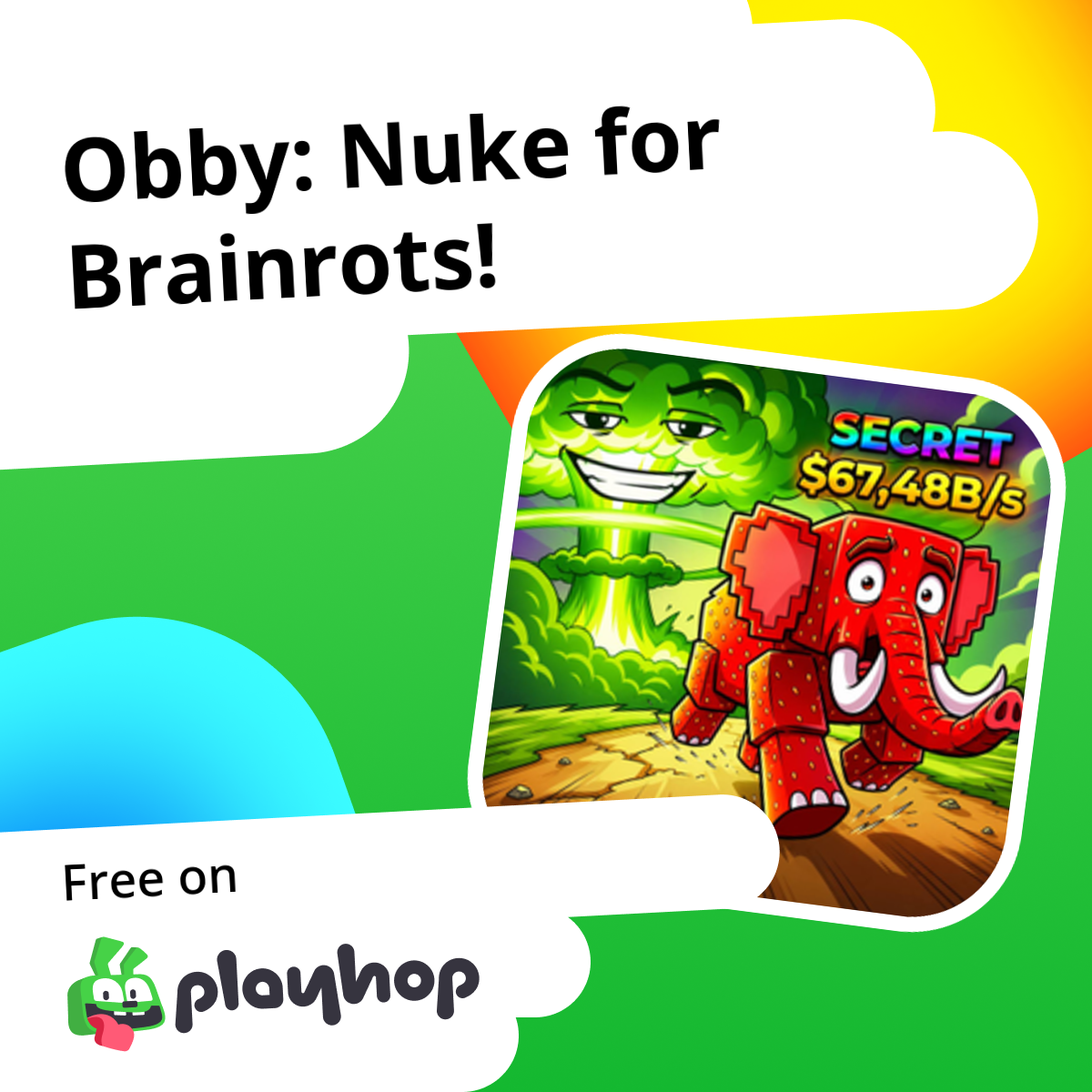 Obby: Nuke for Brainrots!: Play Online For Free On Playhop