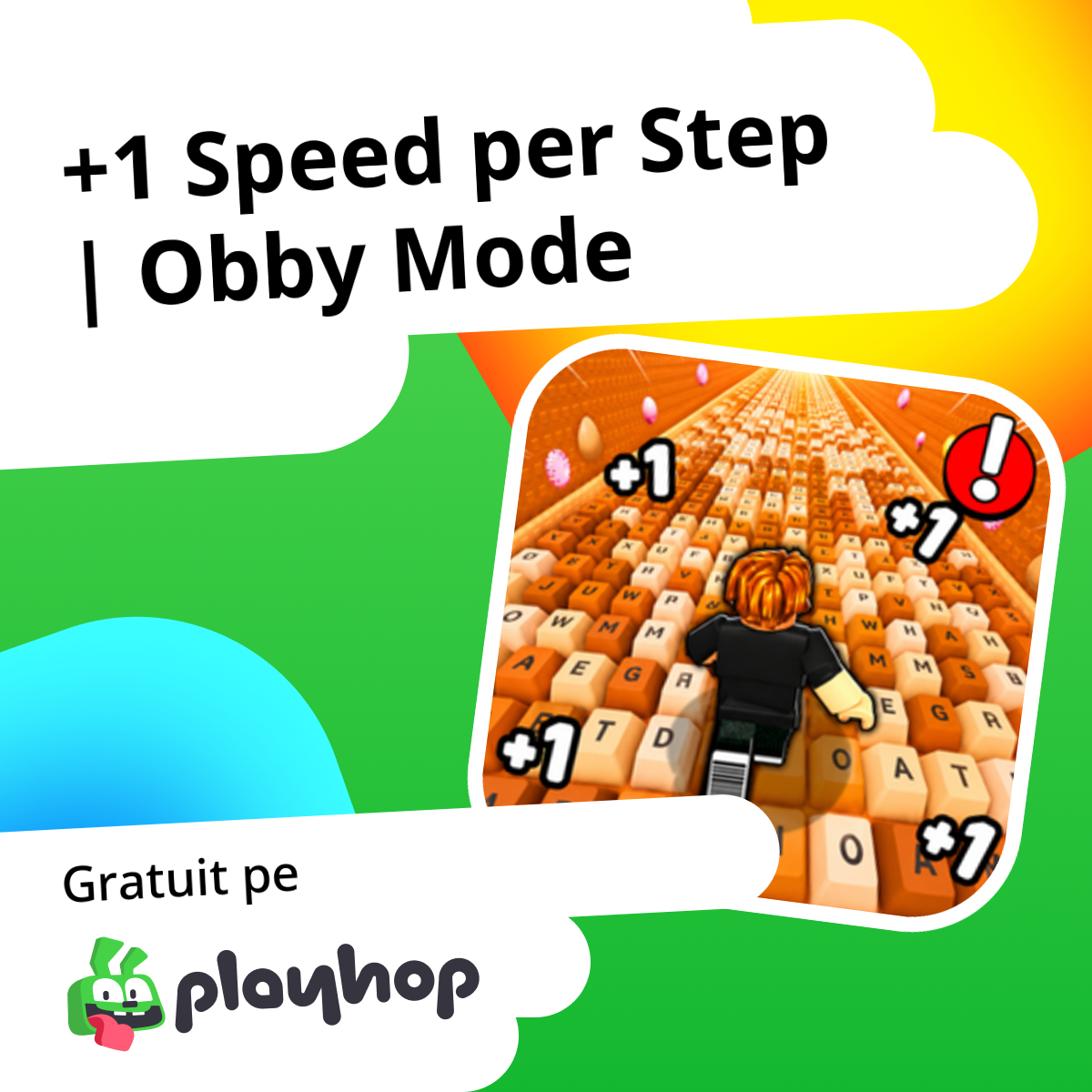 +1 Speed per Step | Obby Mode: Joacă Online Gratuit pe Playhop