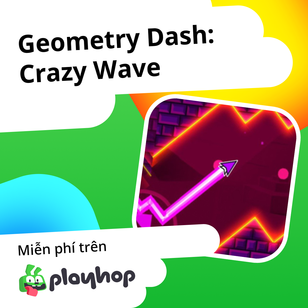 Geometry Dash: Crazy Wave (bởi Devord studio): Chơi Trực Tuyến Miễn Phí ...