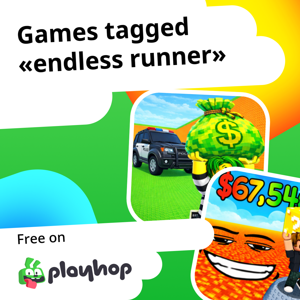 Endless runner Games Online: Play For Free On Playhop
