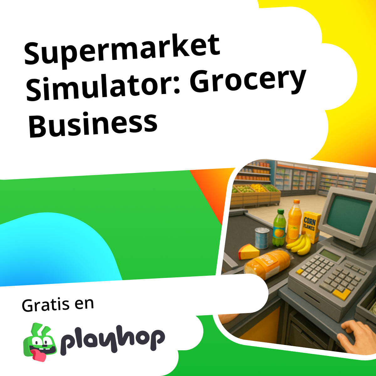 Supermarket Simulator: Grocery Business (per MirraGames): Juega Gratis Online en Playhop