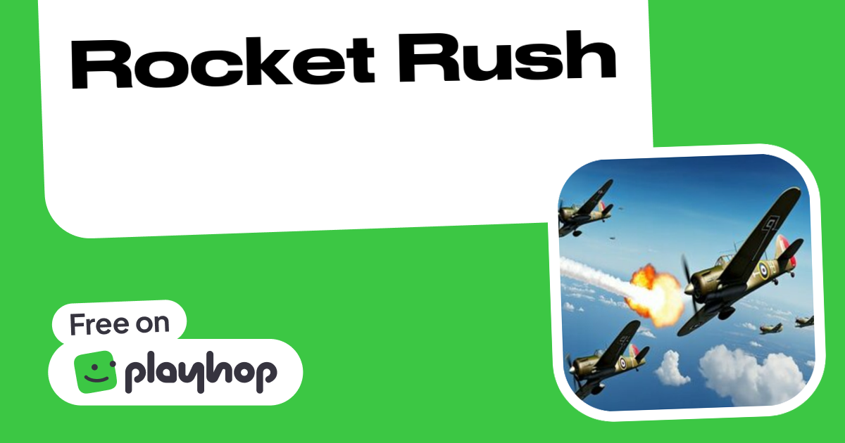 Rocket Rush (oleh Zrok Games): Mainkan Online Secara Gratis Di Playhop