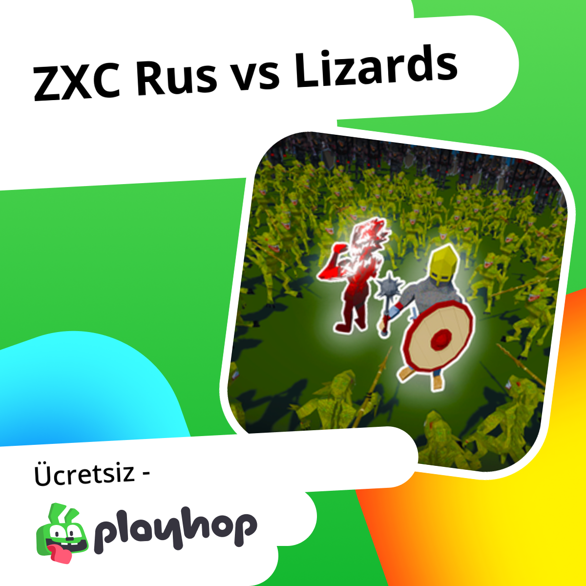 ZXC Rus vs Lizards: Playhop'da Ücretsiz Çevrimiçi Oynayın