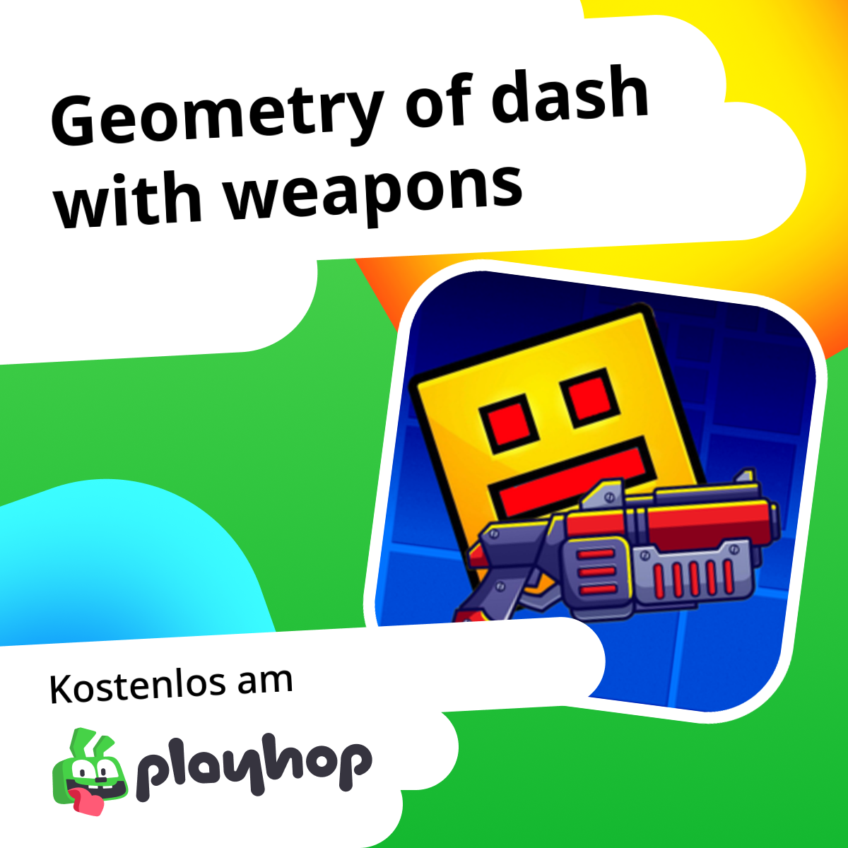Geometry of dash with weapons: Kostenlos online spielen auf Playhop