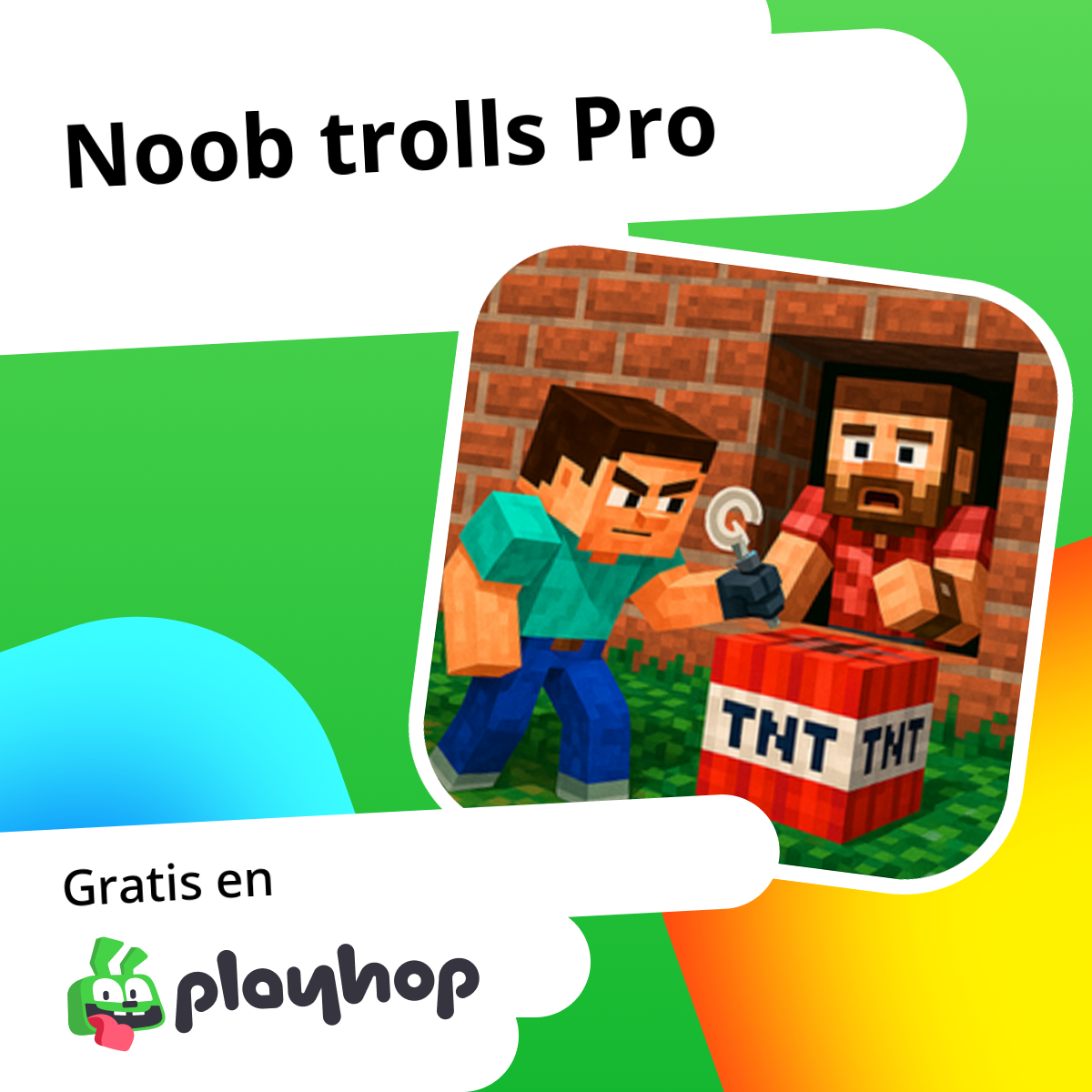 Noob trolls Pro (per GingerPlay): Juega Gratis Online en Playhop