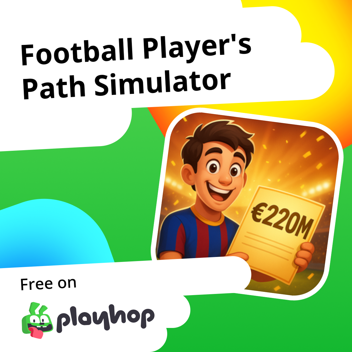 Football Player's Path Simulator: Play Online For Free On Playhop