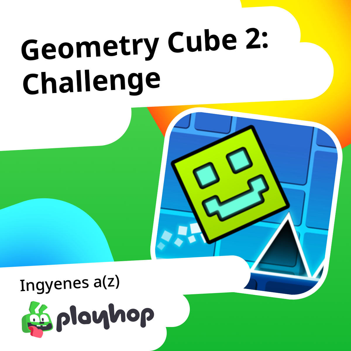 Geometry Cube 2: Challenge (által IceRainWave): Játssz Ingyen Online Playhop