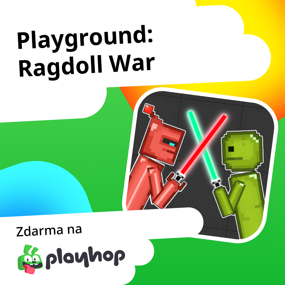 Playground: Ragdoll War: Hrajte online zdarma na Playhop