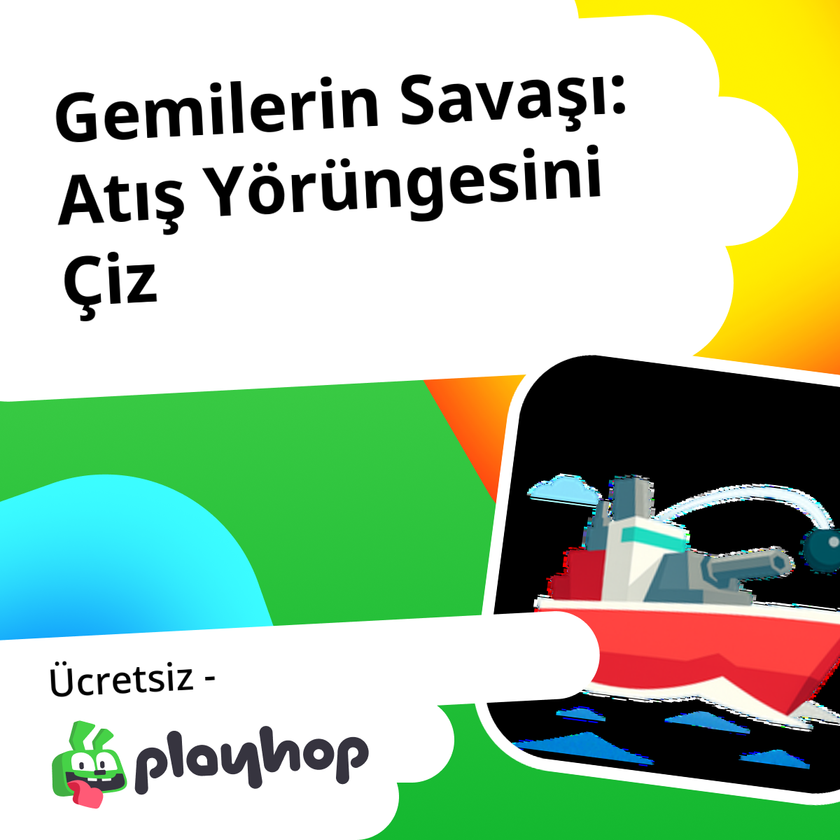 Gemilerin Savaşı: Atış Yörüngesini Çiz (OrbitalGames geliştiricisinden ...