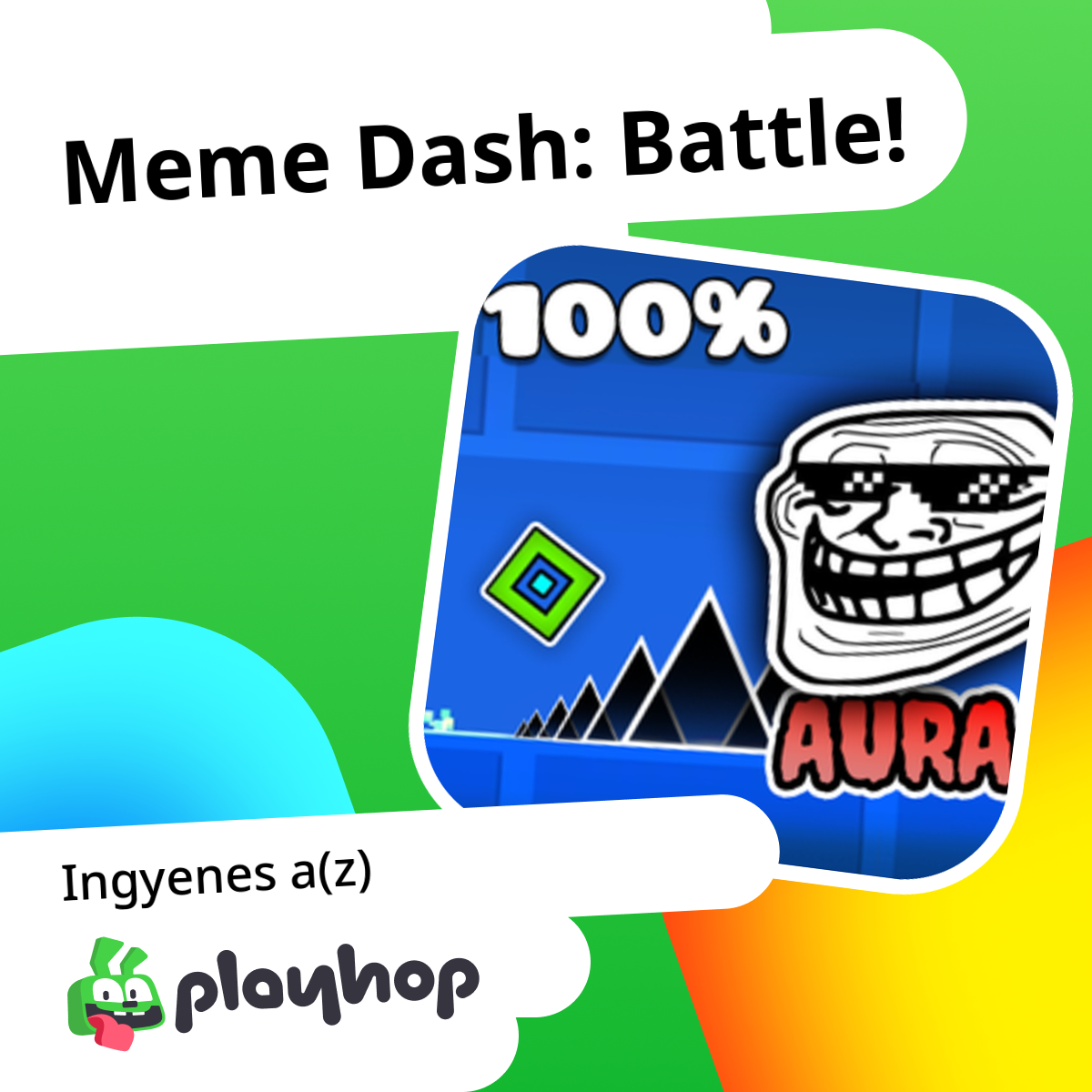 Geometry Dash: Battle of the Memes! (által NKLP studio): Játssz Ingyen ...