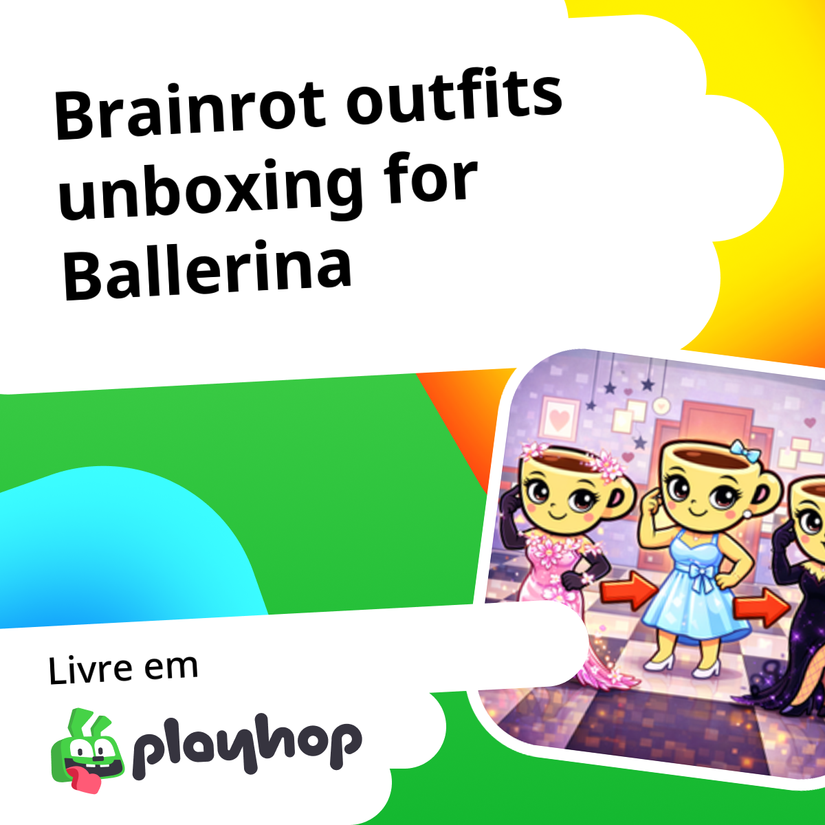 Brainrot outfits unboxing for Ballerina (por YouCanGames): Jogue Online ...