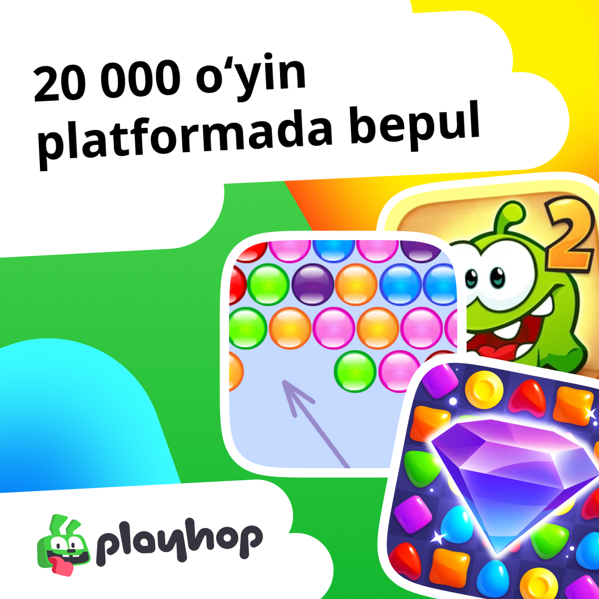 Yangi o‘yinlar Onlayn: Bepul oʻynang: Playhop